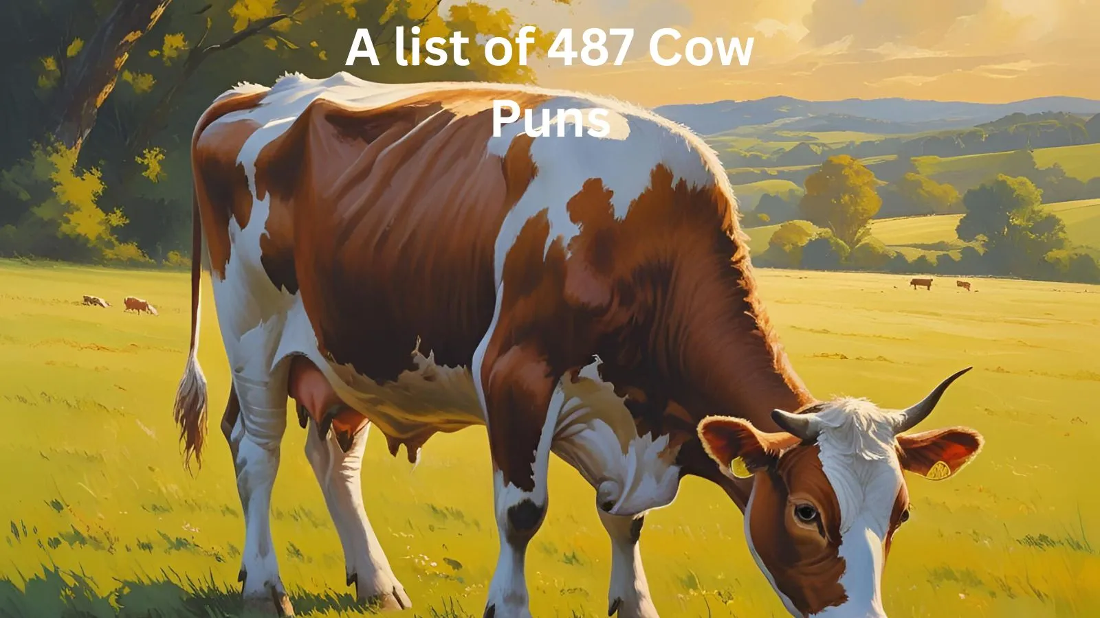 487+Top Cow Puns That’ll Have You Grazing for More
