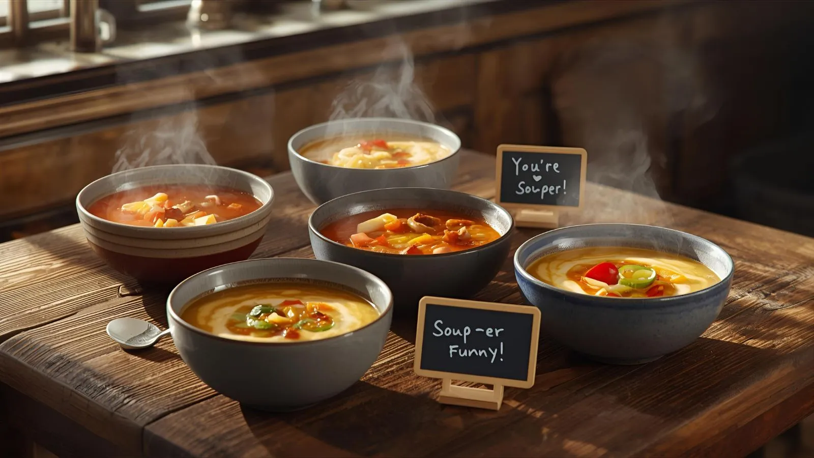 465+ Best Soup Puns That Are Steaming with Humor for (2026)