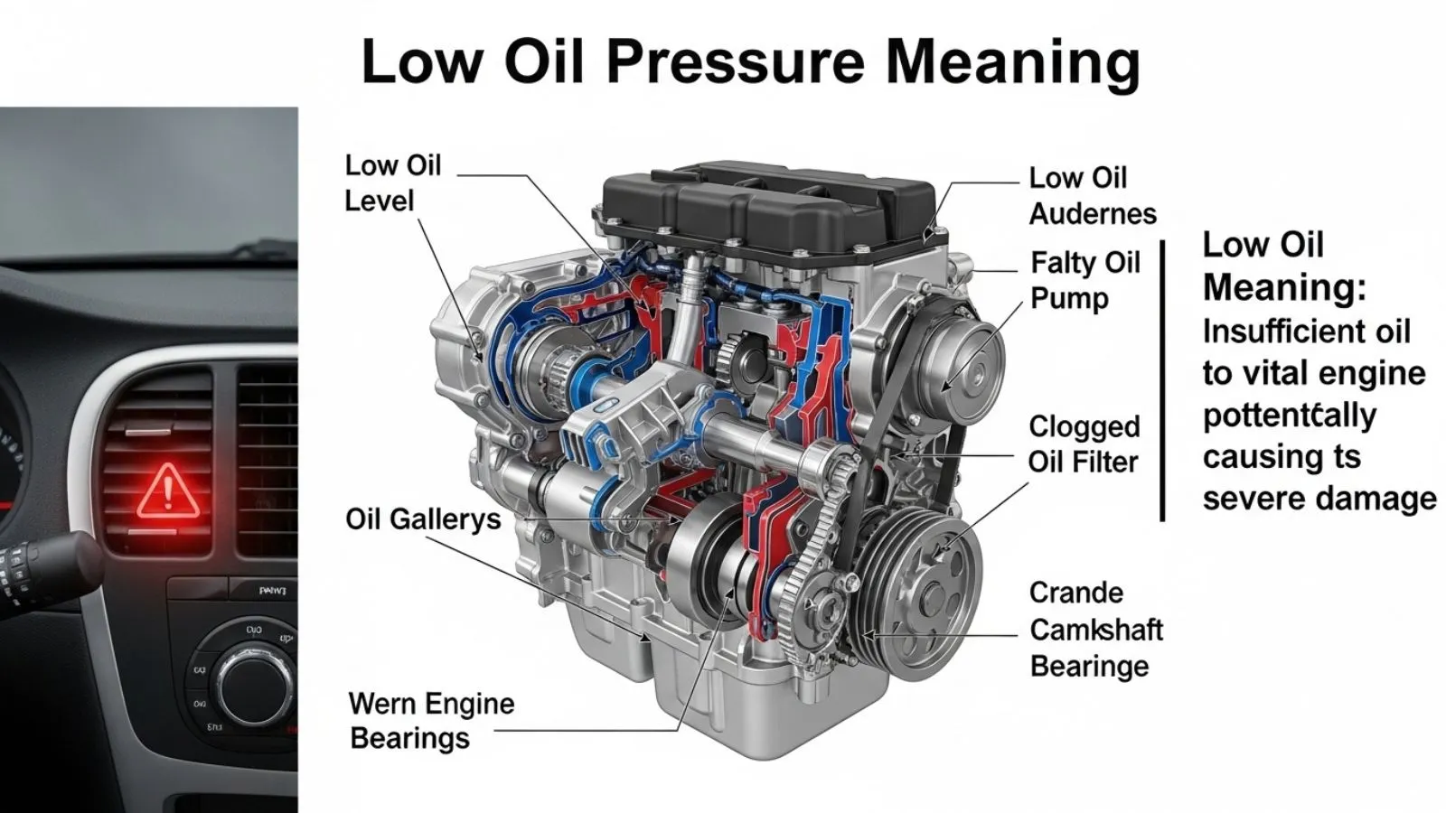 Oil Pressure Low Means